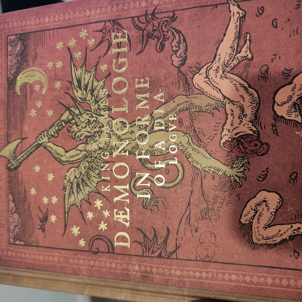 Daemonologie by King James Rare Occult Book Hand-numbered Collector's ...