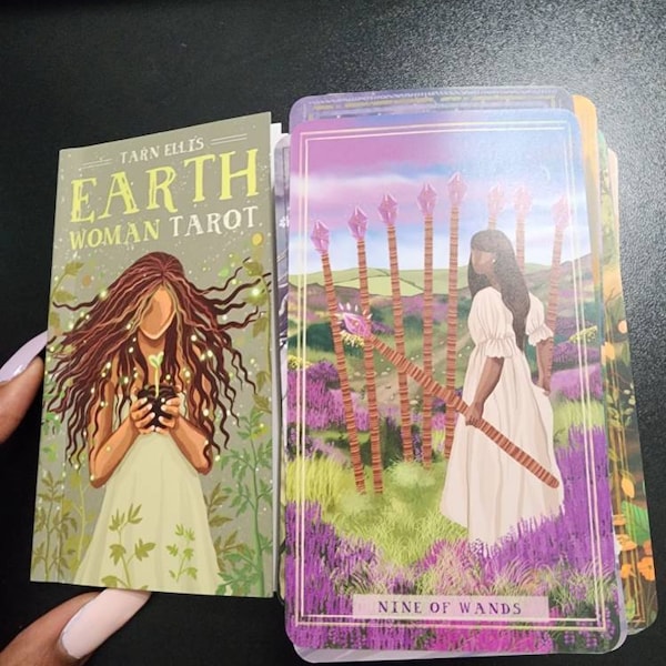 Mystic Palette Tarot Card Deck With Physical Illustrated Color ...