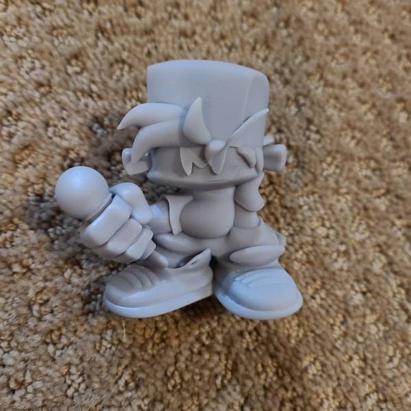 Boyfriend and Girlfriend | Friday Night Funkin' | 3D Printed | Resin ...