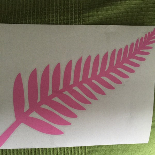 New Zealand Silver Fern Vinyl Decal Sticker Kiwi - Etsy
