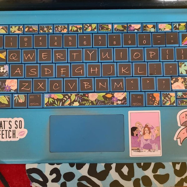 Surface Pro 7 Skin Surfacebook 2 Keyboard Stickers Individual Keys ...