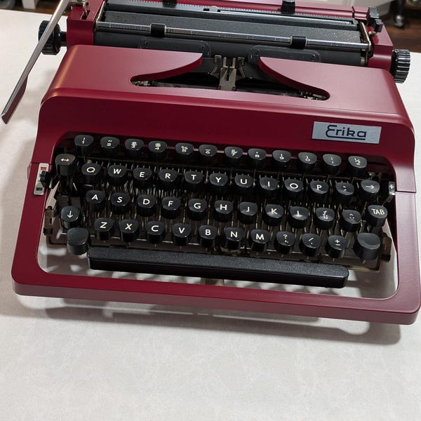 Vintage Typewriter Case for Olivetti Studio 45 Typewriter | Storage Box ...