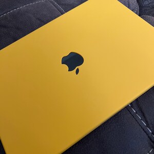 Luminous Yellow Hard Case Cover for Macbook Air 13 Macbook Pro - Etsy