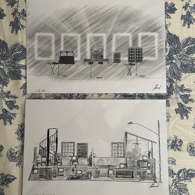 The 1975 at Their Very Best' Stage Design A4 Art Print - Etsy