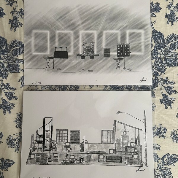 The 1975 ‘at Their Very Best' Stage Design - A4 Art Print - Etsy