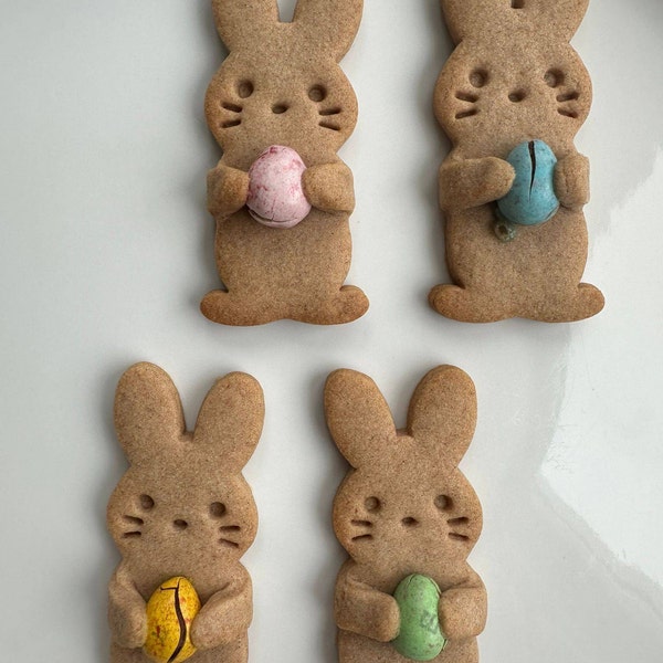 Hugging Bunny IMPRINT Cookie Cutter Set + COOKIE RECIPE | Biscuit ...
