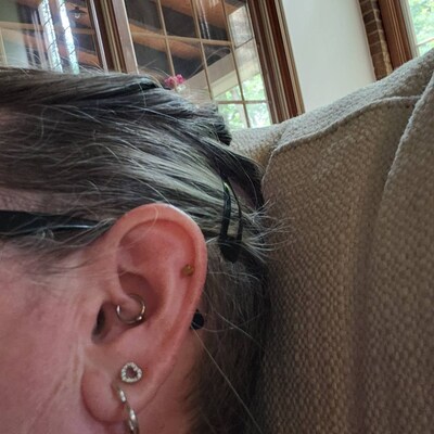 20g Triple Forward Helix Tragus Threadless Push Pin 6mm-8mm - Etsy