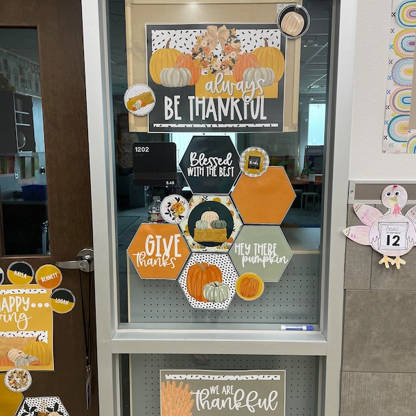 Thanksgiving Classroom Decor November Bulletin Board Ideas Unique ...