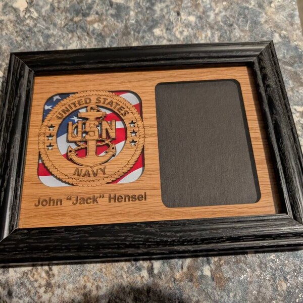 Personalized 20th Anniversary Photo Frame - 8x10 Frame Holds 4x6 Photo ...
