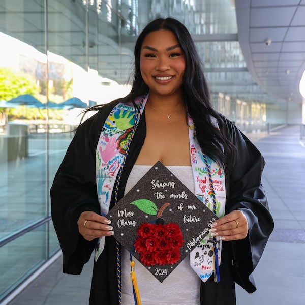Custom Graduation Cap, Mexican Flag Cap, Mexico Grad Cap, First Gen ...