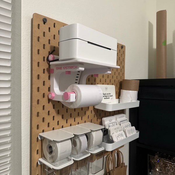 Thermal Printer Wall Mount Holder Custom Colors Works With ROLLO ...