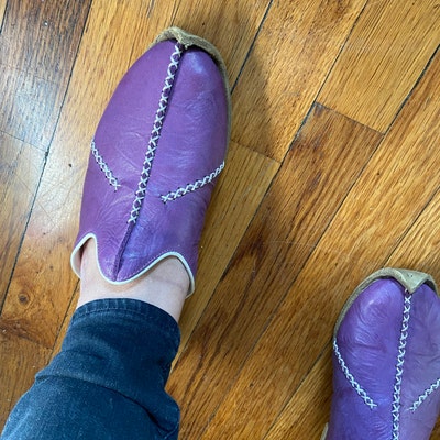 WOMEN YELLOW TURKISH Shoes , Turkish Yemeni Shoes , Flat Unisex Shoes ...