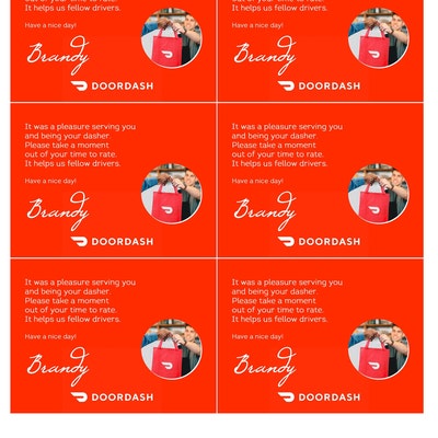 Shipt Themed Thank You Note Message Personalized Instacart - Etsy