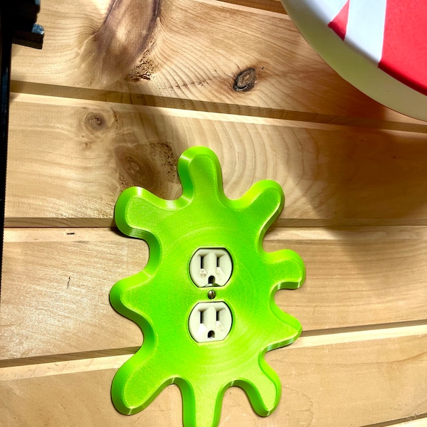 Splat Slime Outlet Cover - 3D Printed - Etsy