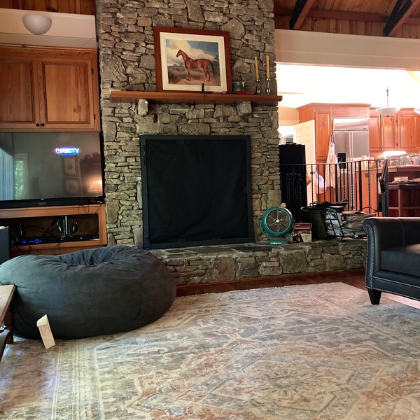 Set of 2 Additional Super Magnets for the CHILL OUT, Fireplace Draft ...