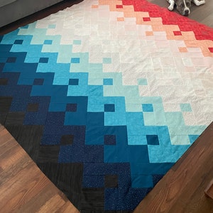 Diamond Tides Quilt Pattern - Etsy