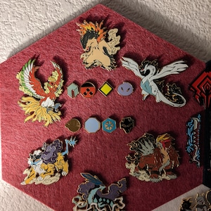 Galar Pokemon Sword and Shield Gym Badge in Gold and Silver - Etsy