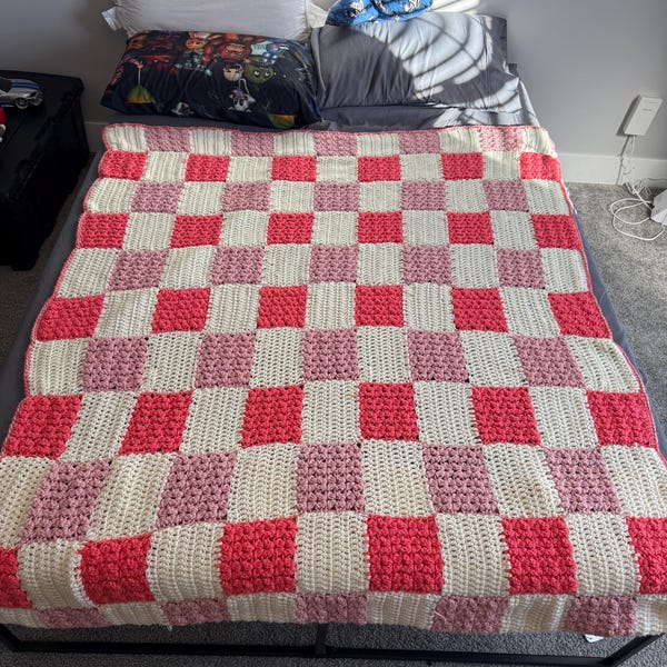 The Check You Later Throw PDF DIGITAL DOWNLOAD Crochet Pattern, Crochet ...