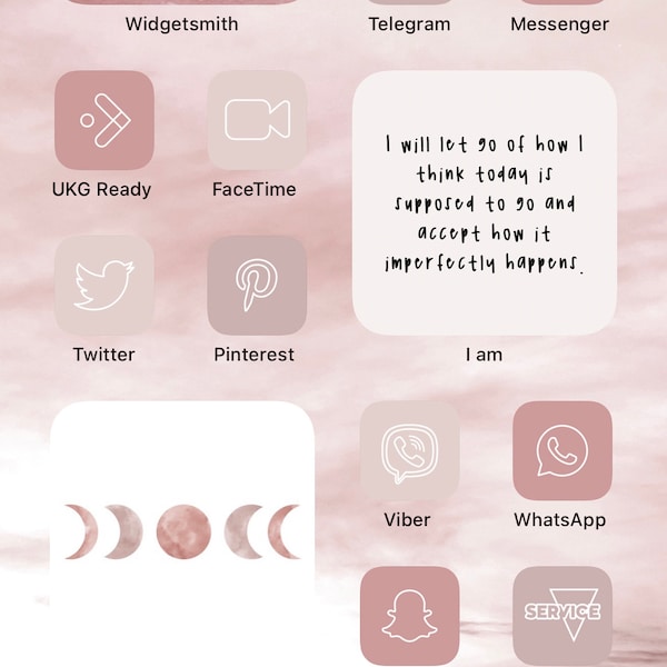 300 App Icons Ios 14, Ios Icon Set, iPhone Icon Aesthetic, Custom App ...