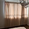 Designer Spot Linen Pinch Pleated Drapery.custom Made Fabric Window ...