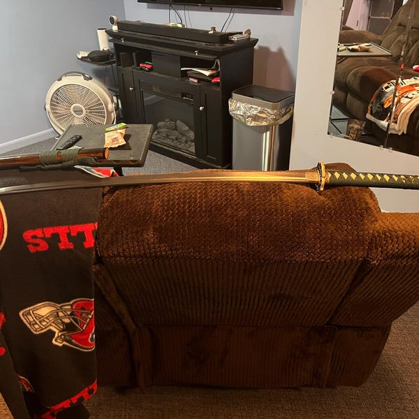 Handmade Japanese Katana Sword Real Hand Forged Full Tang Samurai ...