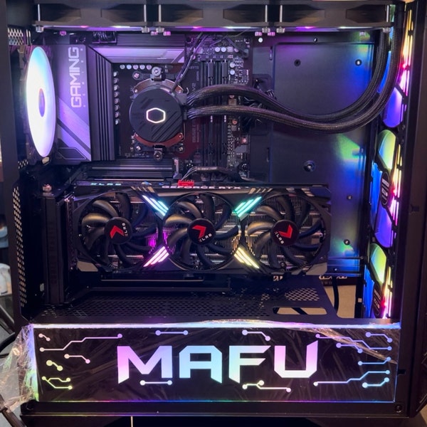 Personalized Gaming Computer RGB Plate,gaming Pc Mods, Custom Pc RGB ...
