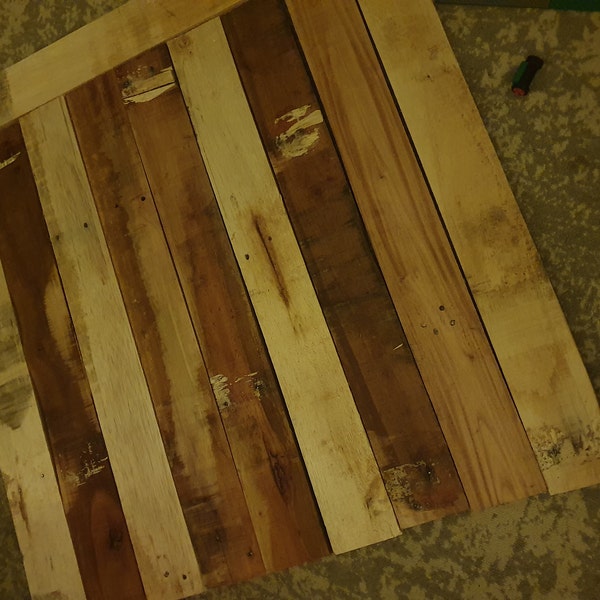 Reclaimed Pallet Wood Wall Cladding, Rustic Timber Planks, Interior ...
