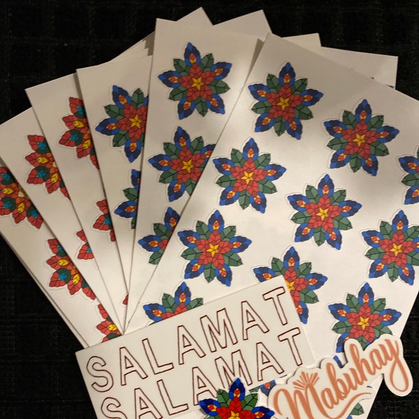 Tagalog Filipino Culture Waterproof Vinyl Sticker ...
