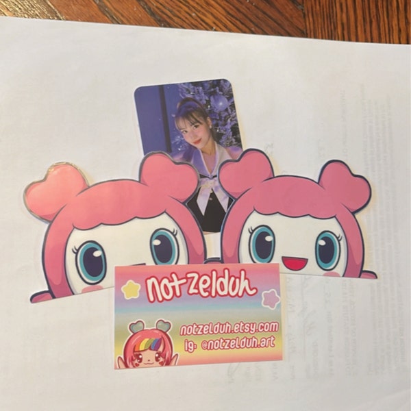 TWICE Lovely Laburi Peek-a-boo Stickers - Etsy