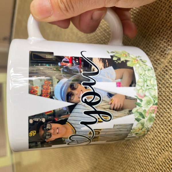 Personalized Papa Bear Mug, Custom Papa Coffee Cup, Papa Bear Coffee ...