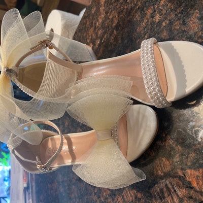Black Shoe Bow Clips 3inchs Width, Bow Clips Shoe, Black Bows Handmade ...