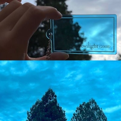 The Original Twilight Blue Filter Keychain - Etsy