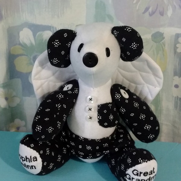 Memory Key Chain Made From Men's Ties - Etsy