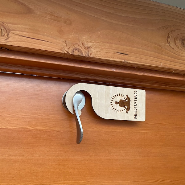 Therapy in Session Sign / Please Do Not Disturb / Custom Door Hanger ...