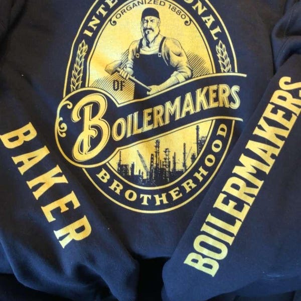 Customizable Boilermakers Brotherhood T-shirt, Personalized Local 146 ...