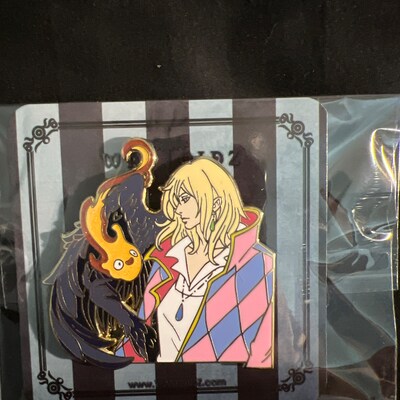Wizard Hard Enamel Pin Flame Anime Manga - Etsy