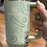 Pickles Engraved Stanley Cup and Other Generic Brands. 30oz and 40oz ...