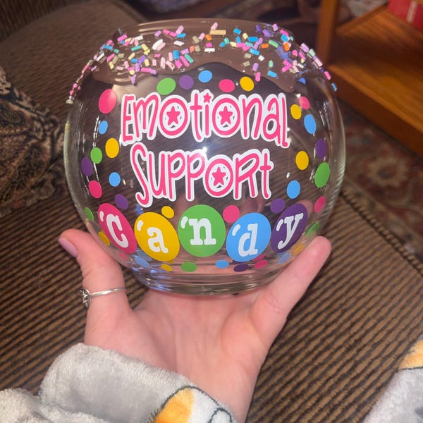 Funny Motivational Candy Jar Gift, Custom Treat Candy Holder for Boss ...