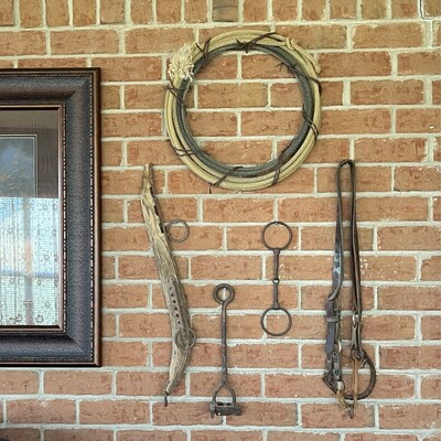 Real Used Cowboy Lariat-lasso Rope-western Decor-farmhouse - Etsy