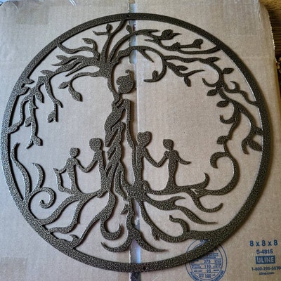 Mother Tree of Life, Metal Tree of Life, Mother With Children Wall Art ...