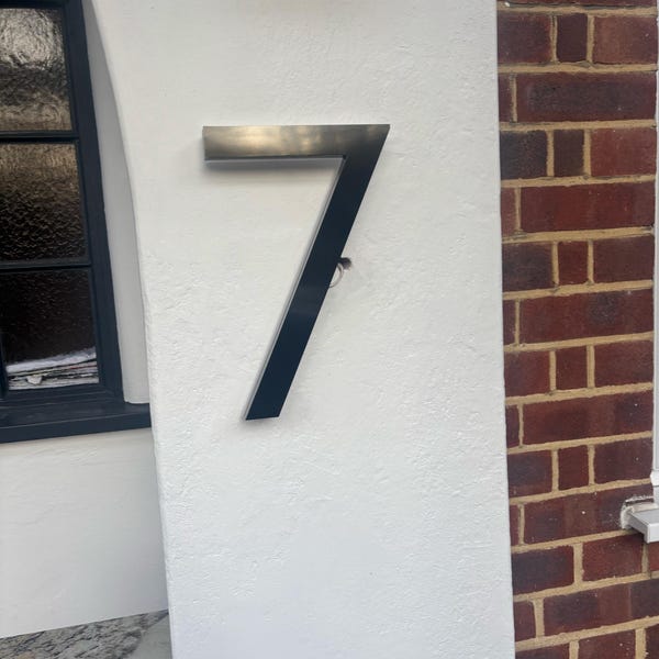 Custom Led House Number, Personalized Address Sign, Modern Address ...