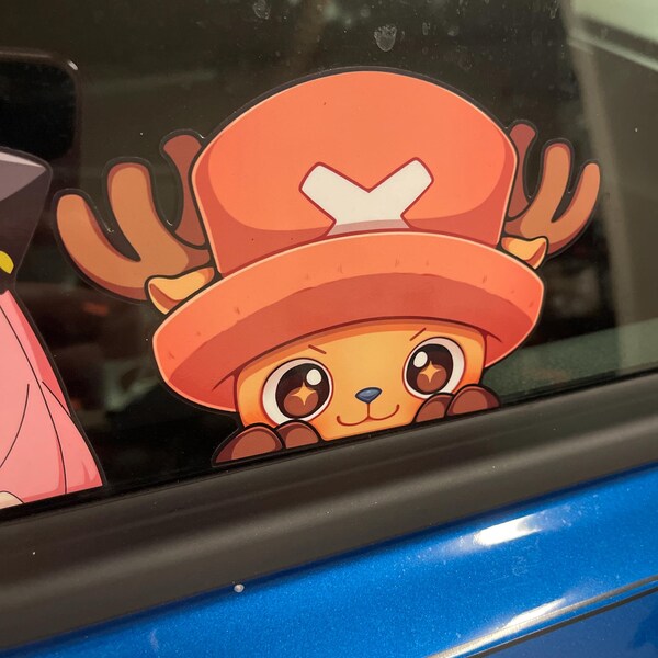 Anime Inu Peeker Stickers - Etsy