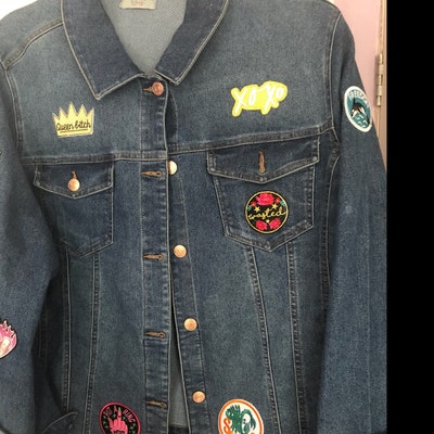 XOXO Embroidered Patch Embroidered Patch XOXO Patch Coffee Badge Iron ...