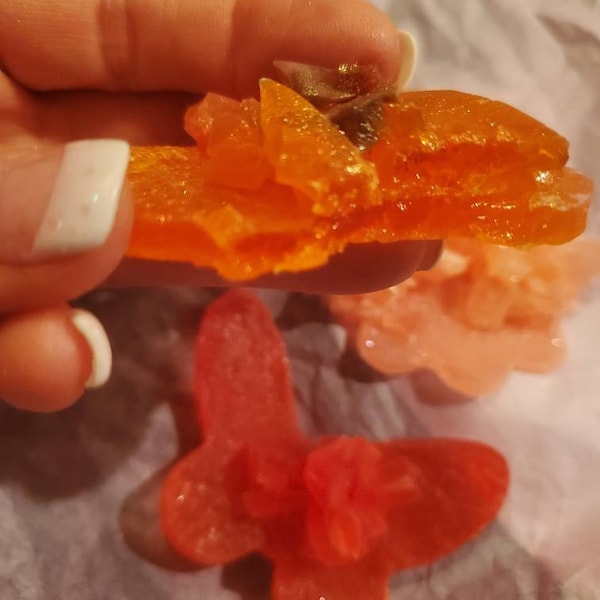 Blueberry Crystal Candy, Gemstone Candy, Kohakutou, Edible Gem, Edible ...