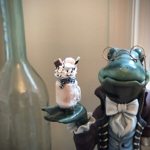 OCEAN WATER Fake Drink in Mini Mason Jars With Faux Ice Cubes - Etsy