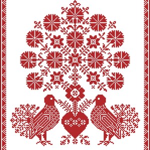 Cross Stitch Pattern Mokosh, Mother Earth Cross Stitch, Slavic Goddess ...