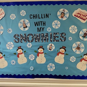 Spring Bulletin Board Printable Kit, Let’s Grow Together Flower ...