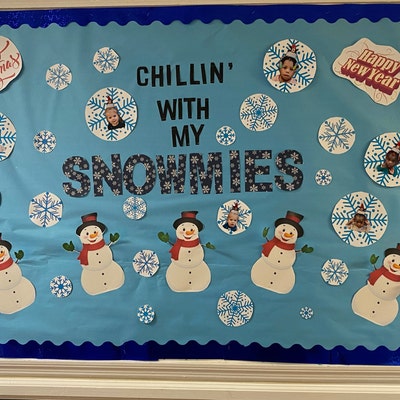 Winter Bulletin Board Printable Kit, Welcome Winter Class Bulletin ...