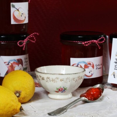 Raspberry Jam Labels, Canning Labels Customizable, Raspberry Jam ...