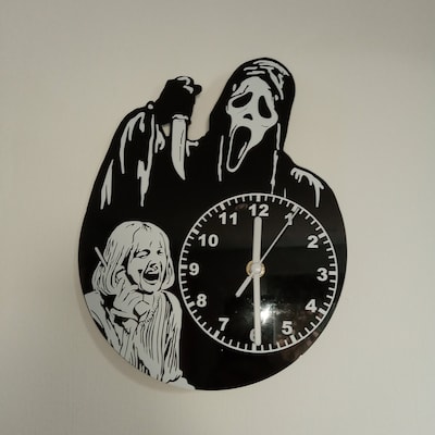 Scream Inspired Ghostface Clock - Etsy UK